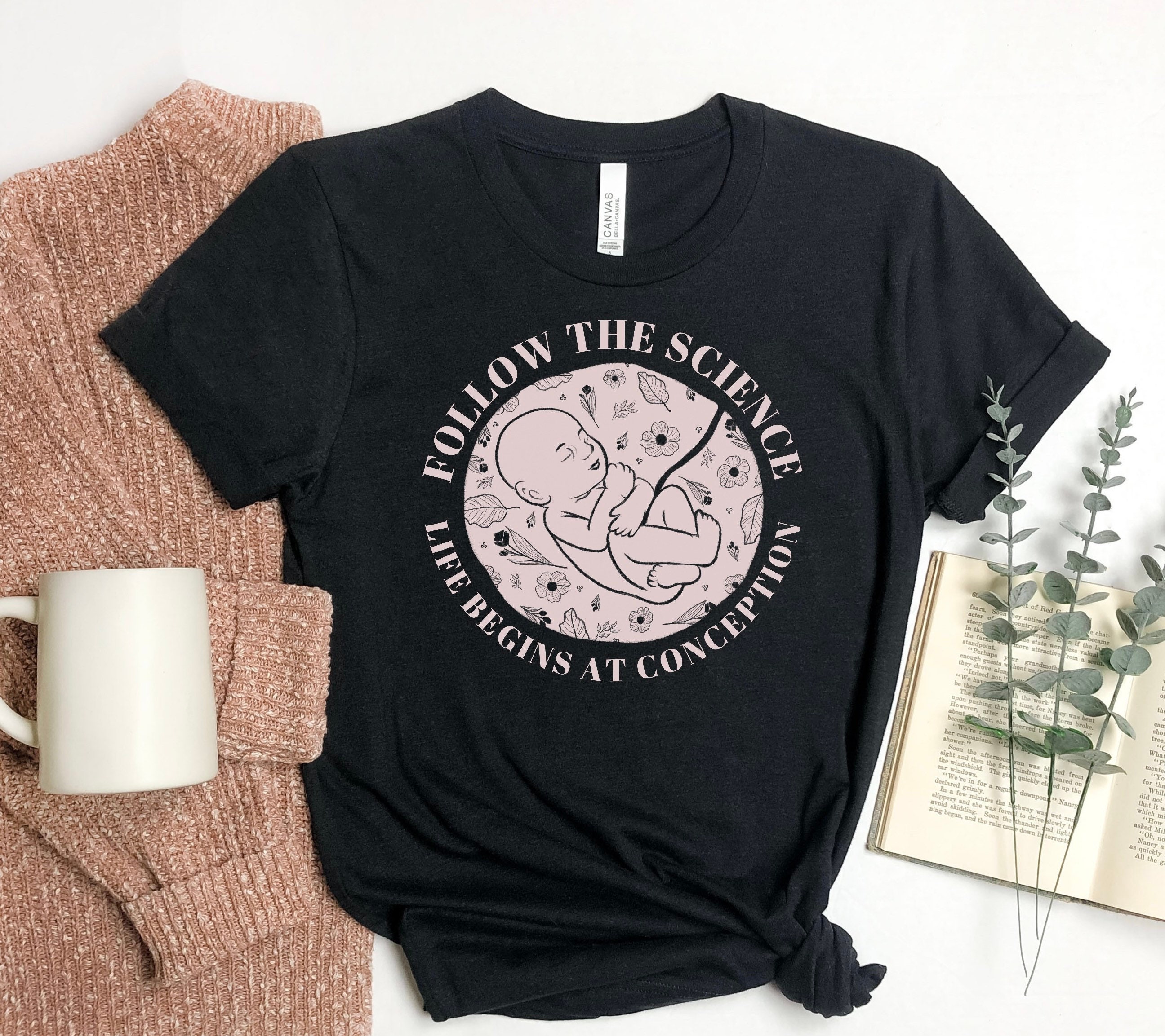 Pro-life Shirts for Women, Women’s Pro Life T-shirt, Conservative Women ...