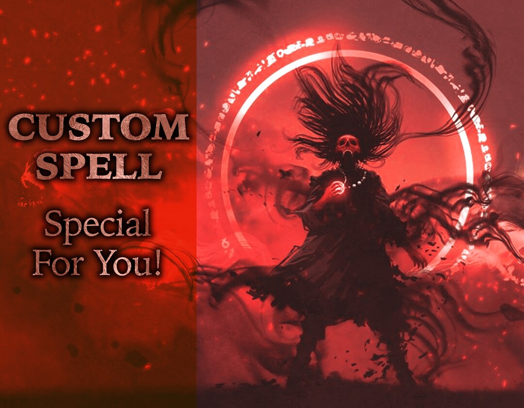 Custom Spell Most Powerful Just for You - Etsy