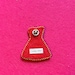 Beaded Red Dress Pin - Etsy Canada