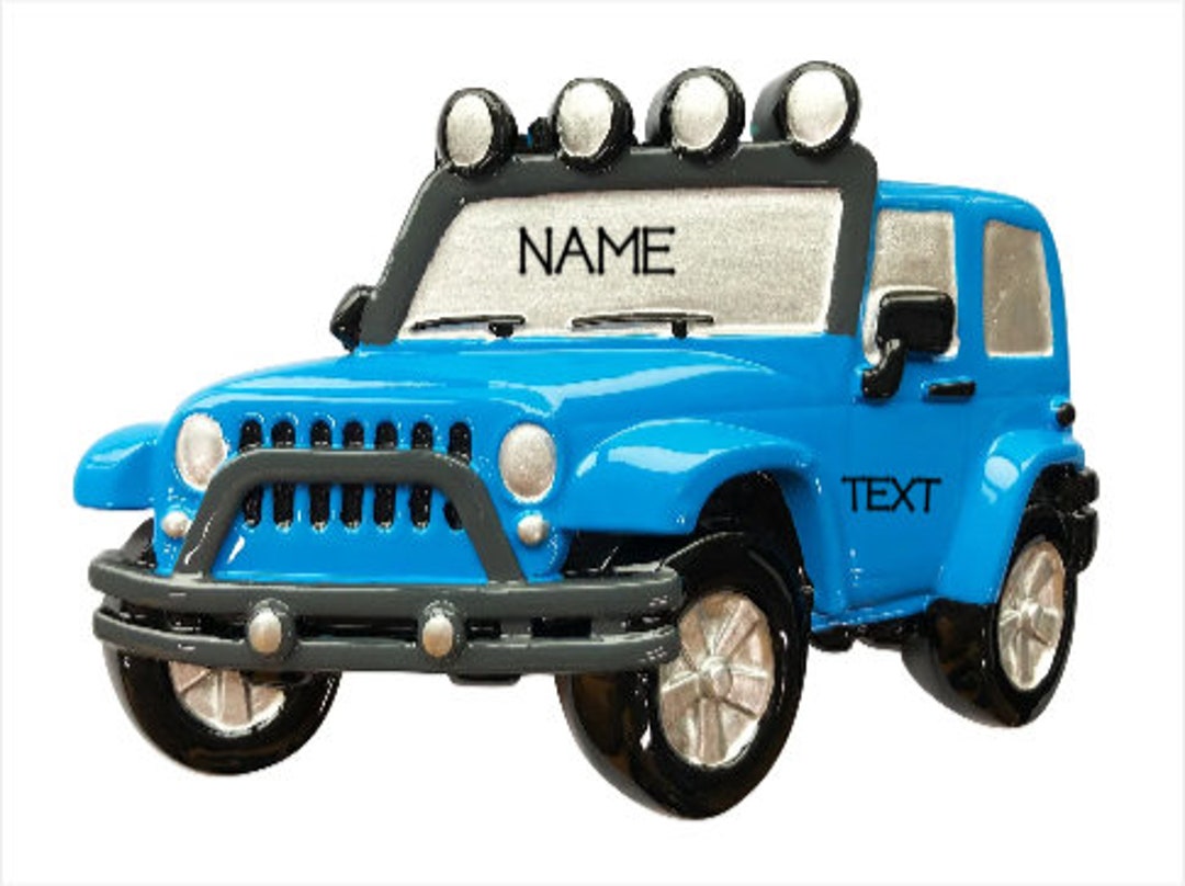 Handwritten Personalized Jeep - Etsy
