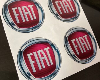 Fiat Wheel Stickers - Etsy