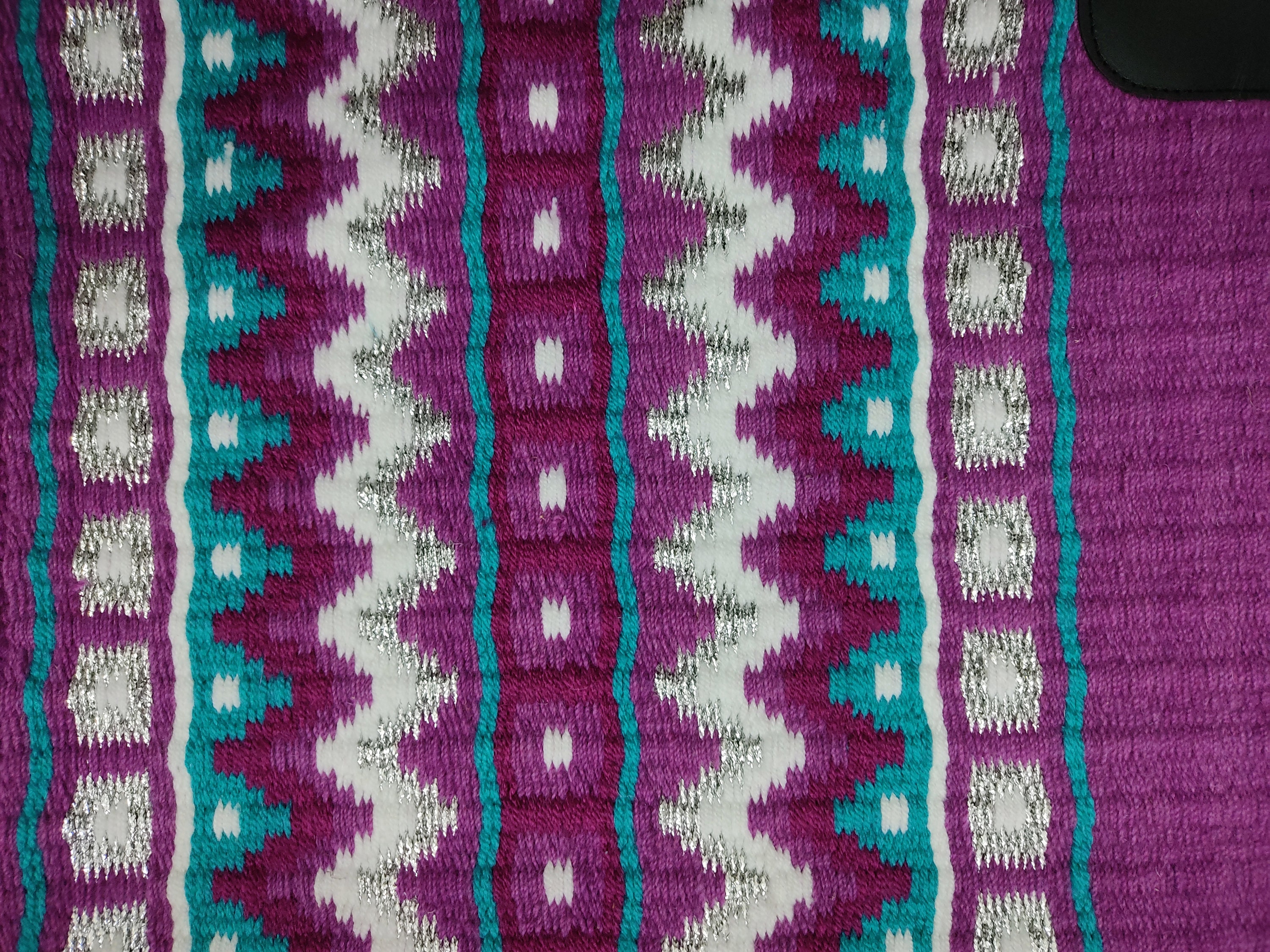 Purple Western Saddle Pad