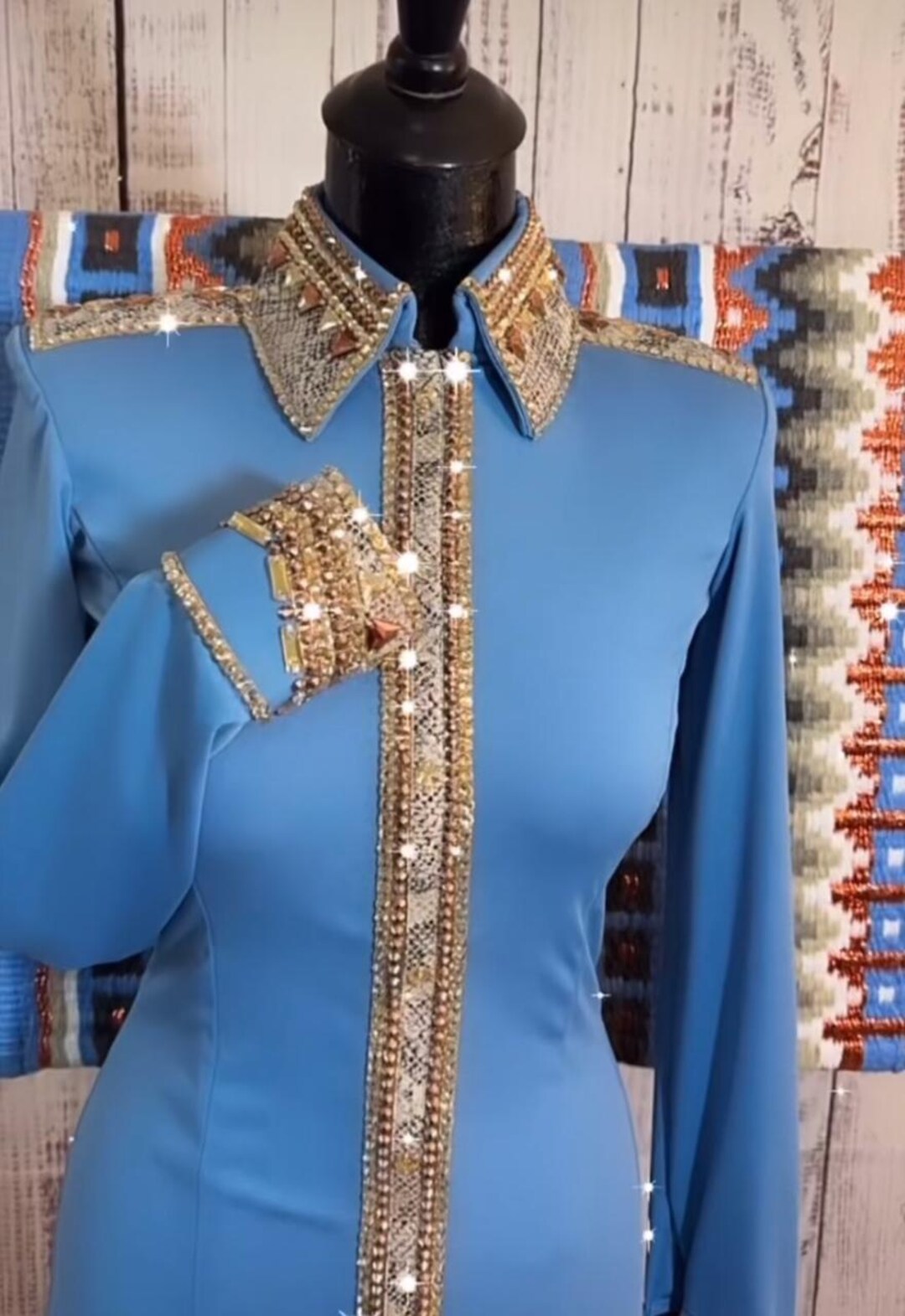 Showmanship Shirt With Matching Pad pad Size 34x42 - Etsy