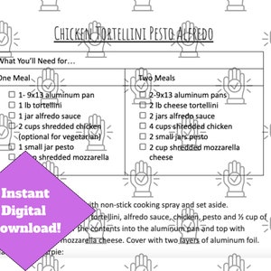 10 Quick Freezer Meals You'll Love! - Etsy