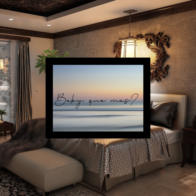 Baby Que Mas Downloadable Printable Poster and Computer - Etsy