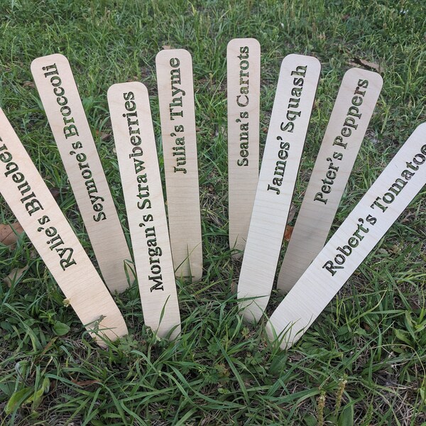 Custom Garden Stakes - Etsy