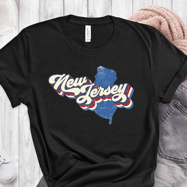 New Jersey T Shirt - Etsy