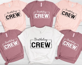 Birthday Crew Shirts, Birthday Group Shirts, Gold Birthday Team Shirt ...