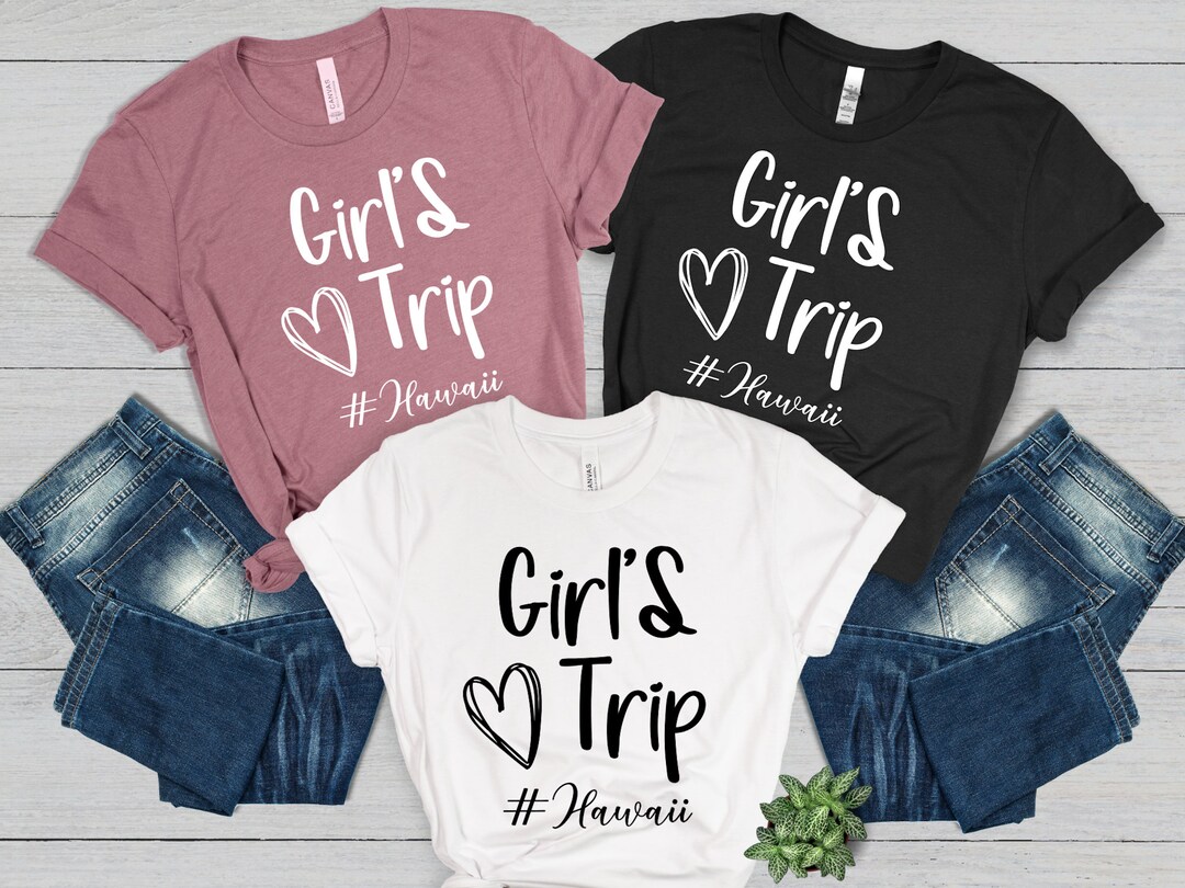 Girls Trip Shirts: Matching Camping and Adventure Tees - Etsy