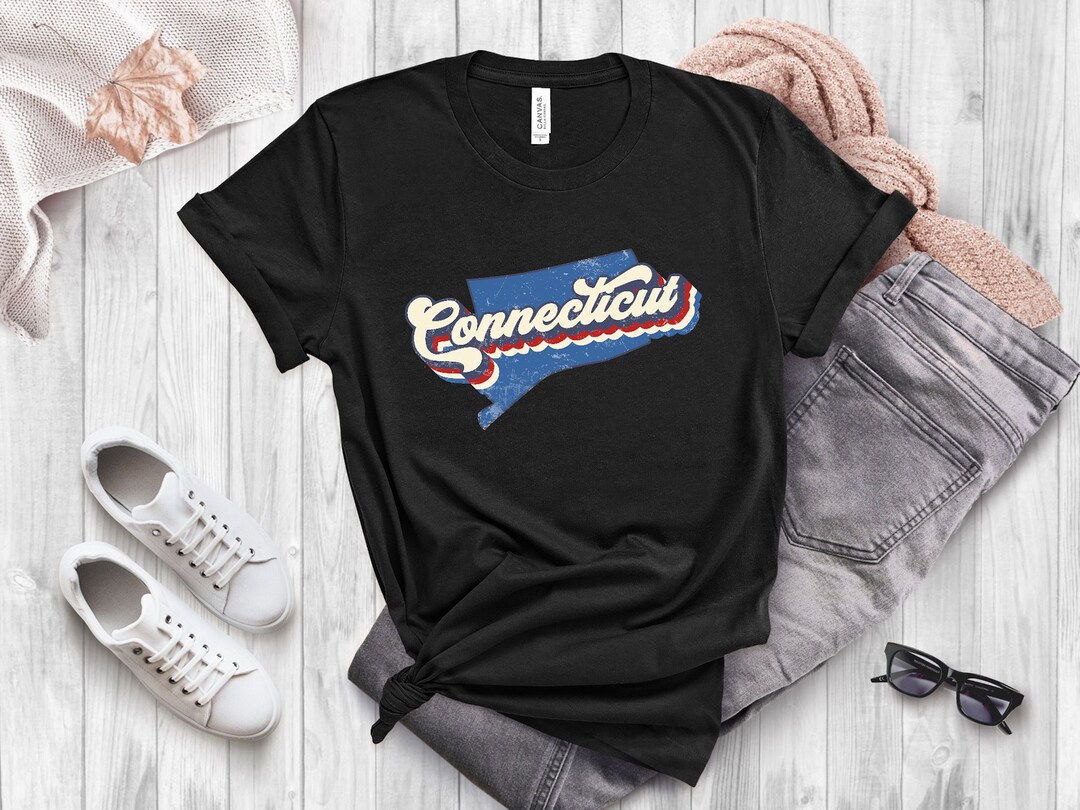 Vintage Connecticut Shirt, Connecticut Fan Shirt, Vintage T Shirt ...