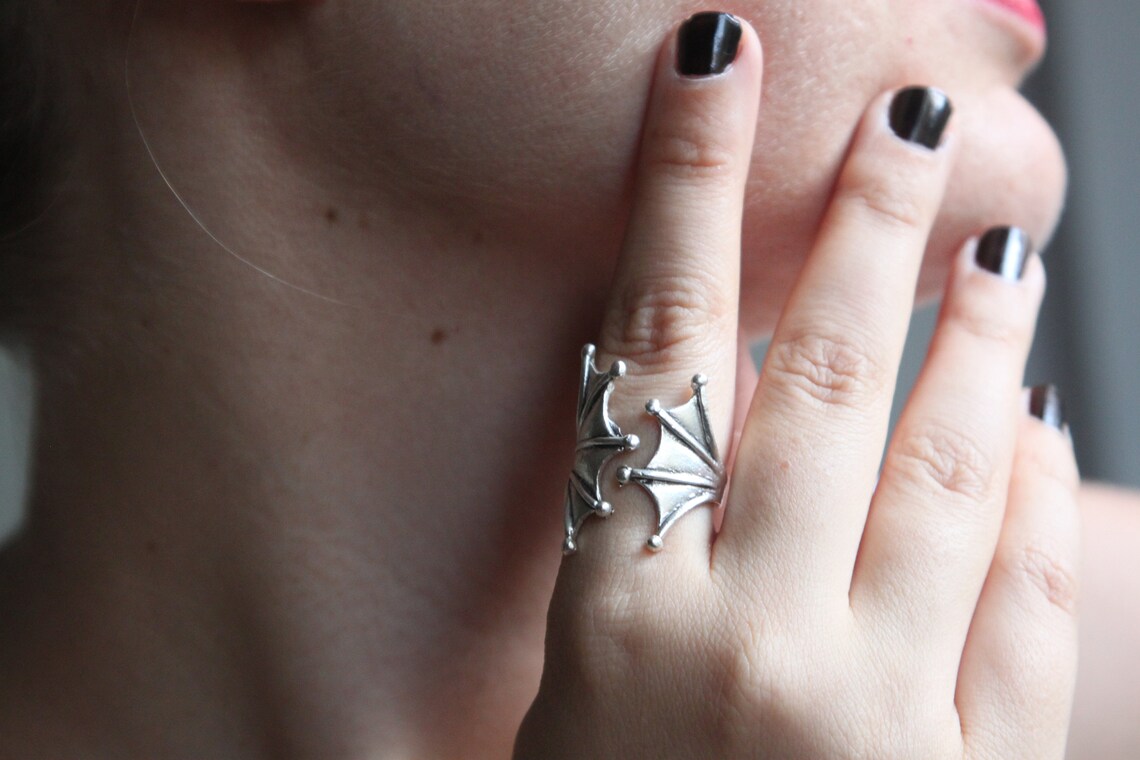 Dragon Wing Cuff Earring Bat Wing Ear Cuff Single Gothic - Etsy