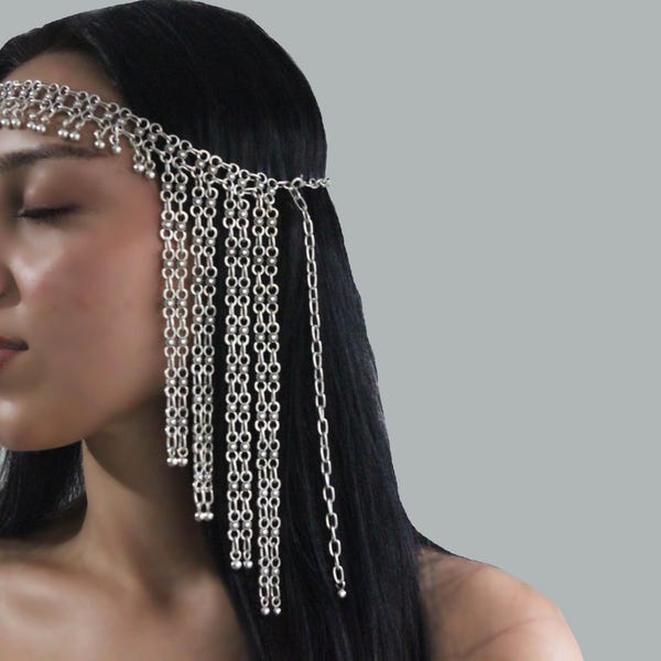 Chainmail Headdress - Etsy