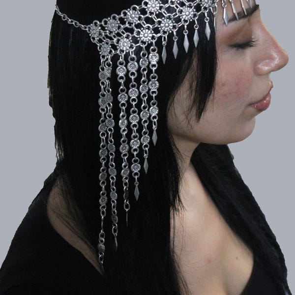 Chainmail Headdress - Etsy