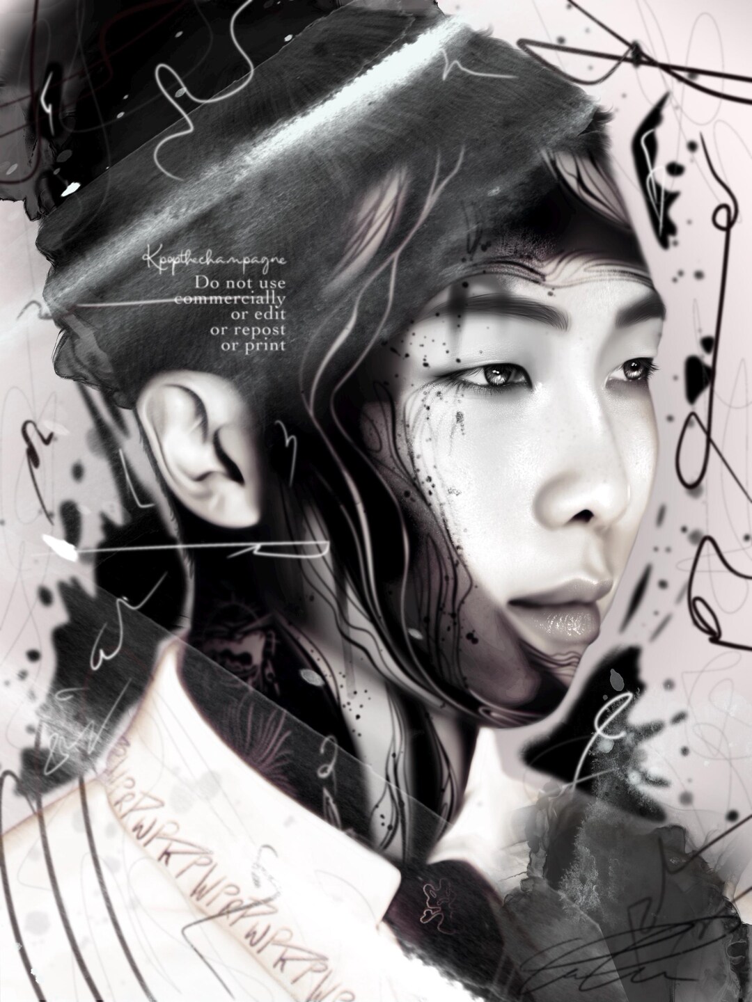 Kim Namjoon Rpwp Print - Etsy