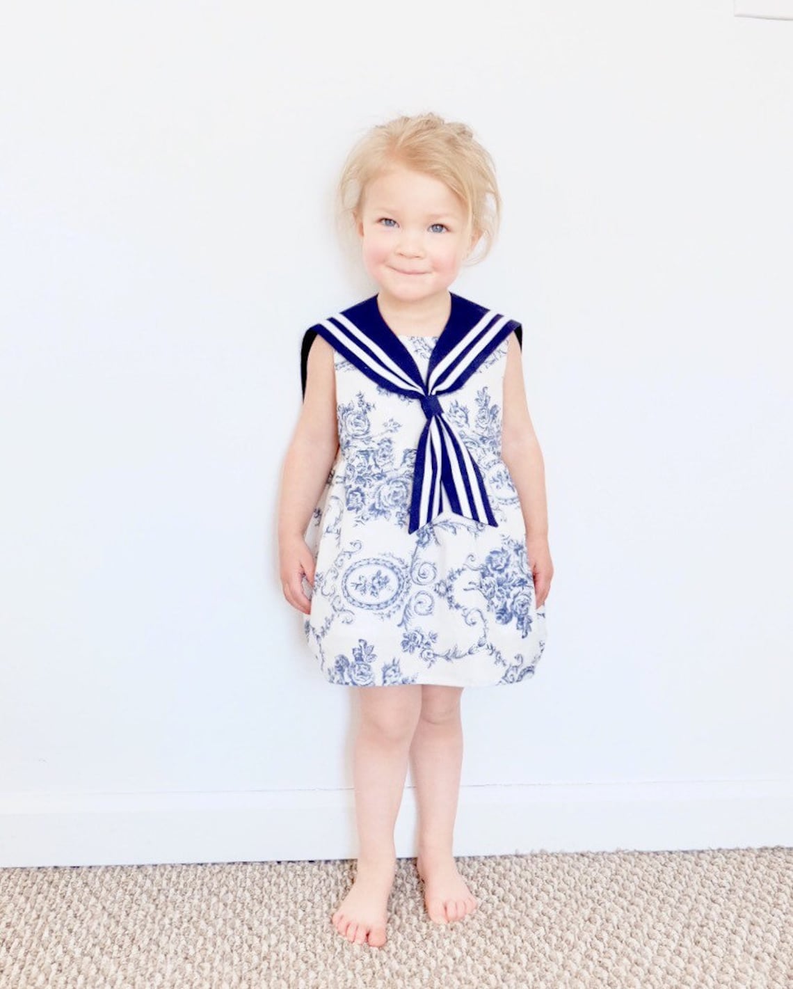 Sailor Collar Sewing Pattern With Pictures. 4 Sizes Included - Etsy