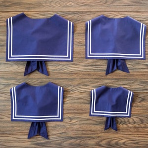 Sailor Collar Sewing Pattern With Pictures. 4 Sizes Included - Etsy