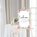 A1, A2 or A3 Personalised Modern Wedding Welcome Sign Minimalist ...