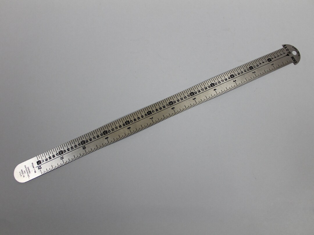 Gabel Industries Print Set Ruler - Etsy