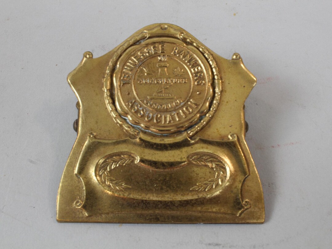 Tennessee Banker Association Brass Paper Clip - Etsy