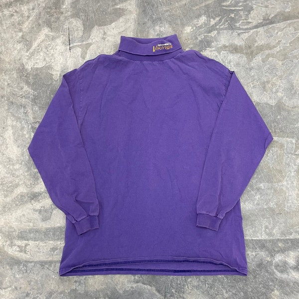 Nfl Vikings Turtleneck - Etsy