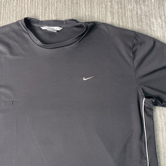 Vintage 2000s Nike Swoosh Check Small Logo Basic Esse… - Gem