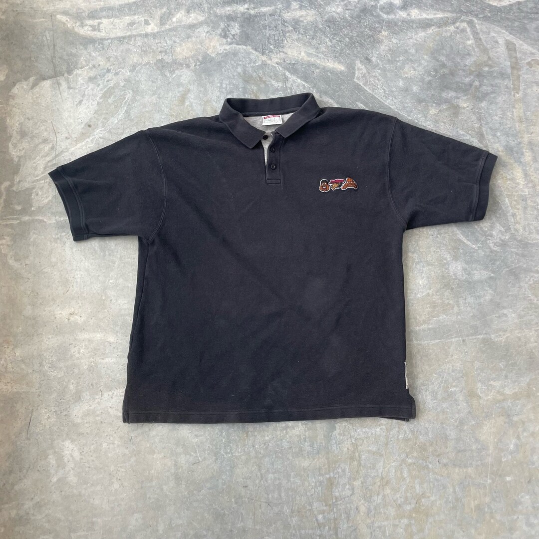 Vintage 2000s Platinum Fubu Stitched Logo Urban Hip Hop Y2K Aesthetic ...