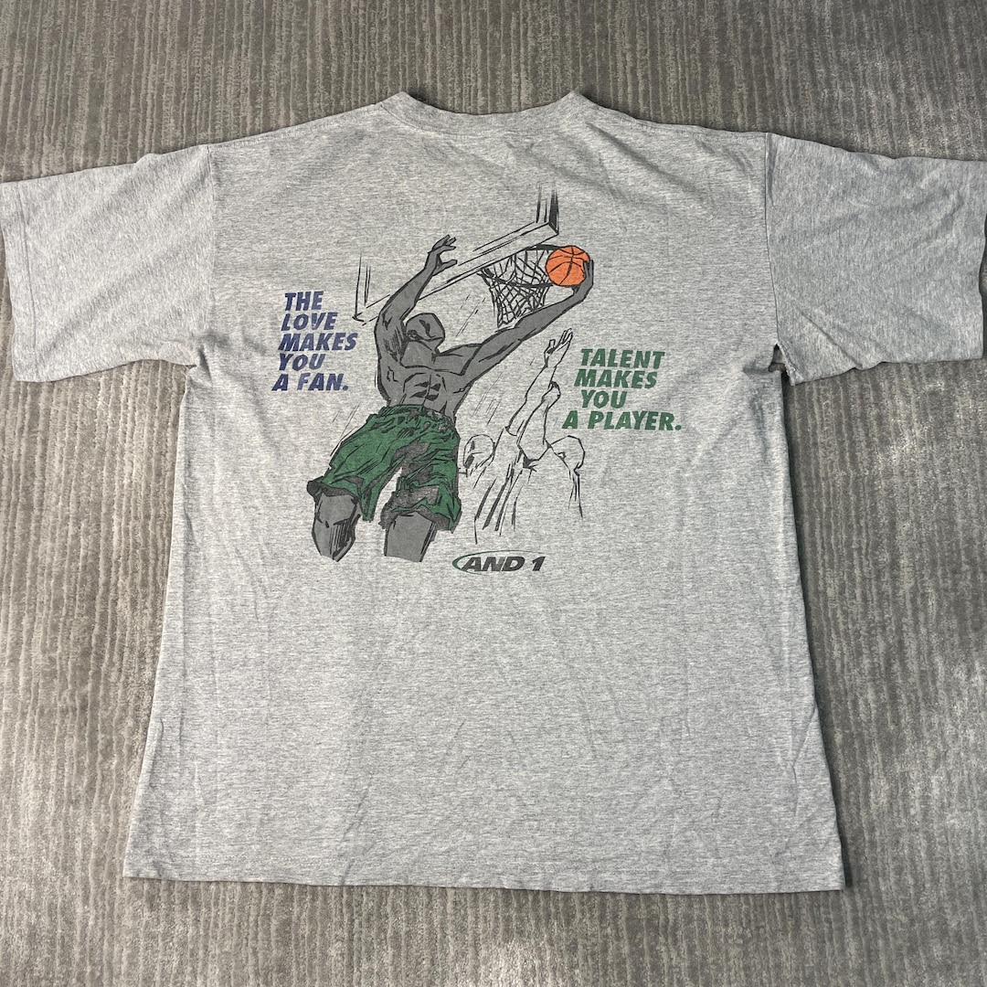 Vintage 2000s AND 1 Trash Talk Street Ball Basketball Sportswear ...