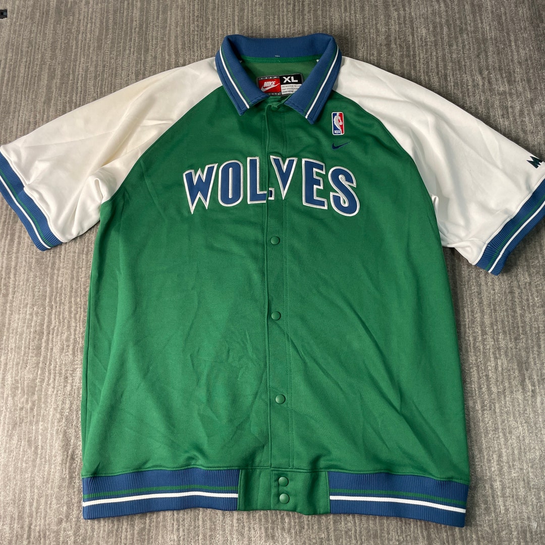 Vintage 2000s Nike Swoosh Check Minnesota Timberwolves NBA Basketball ...