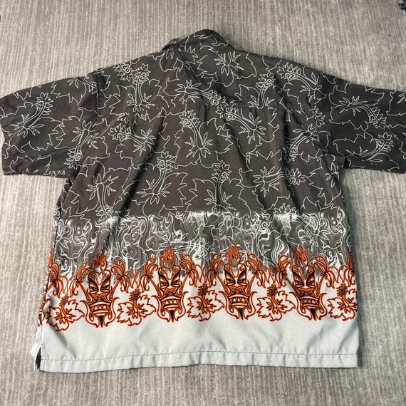 Vintage 2000s No Boundaries Tiki Hawaii Style Logo Y2… - Gem