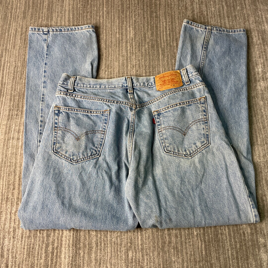 Vintage 2000s Levis 505 Regular Fit Straight Leg Red Tab Y2K Aesthetic ...