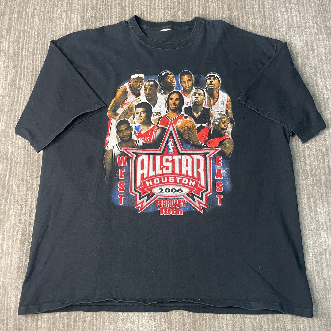 Vintage 2000s All Star Weekend NBA Basketball Houston Sportswear Y2K ...
