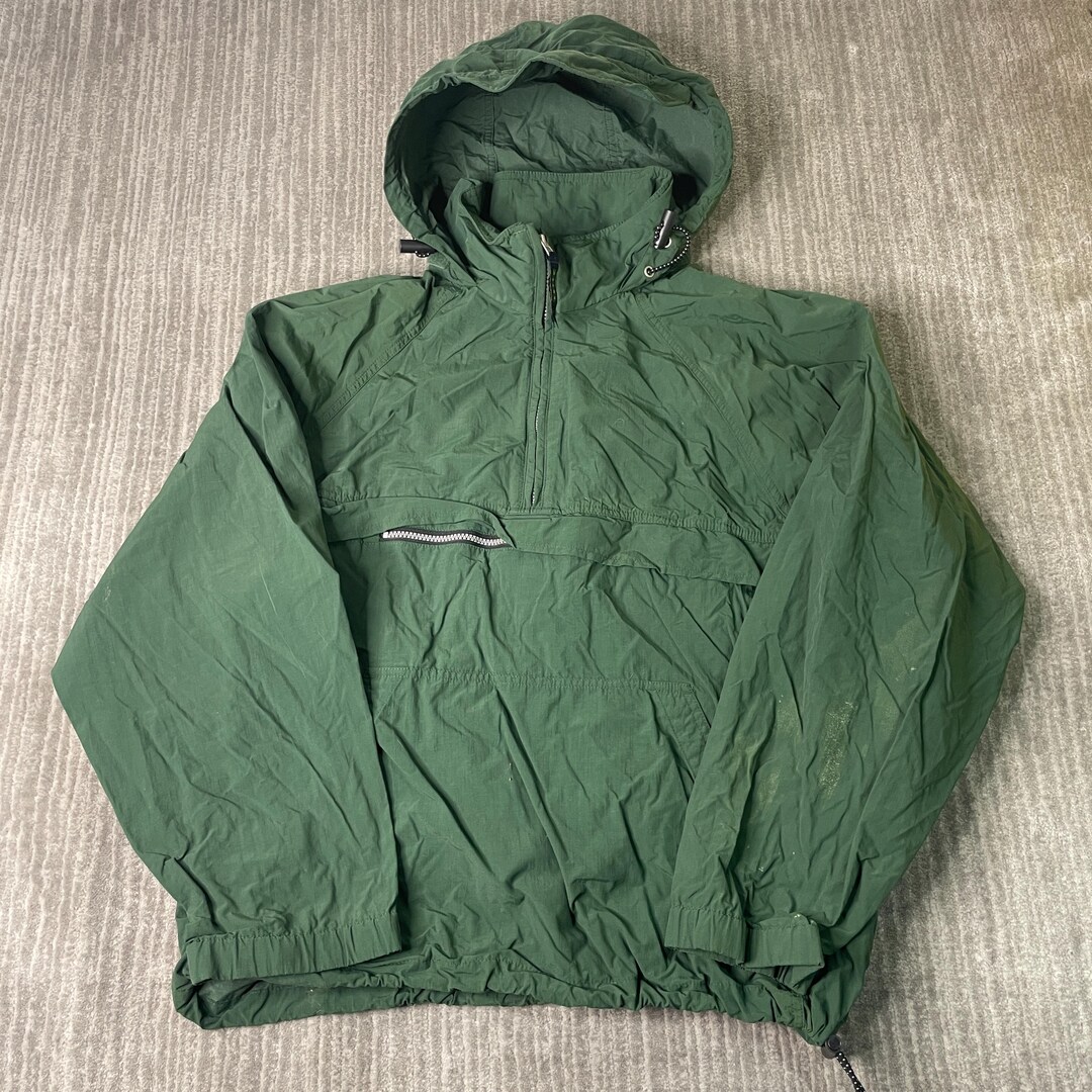 Vintage 2000s Eddie Bauer EBTEK Anorak Spell Out Hunting Fishing Casual ...