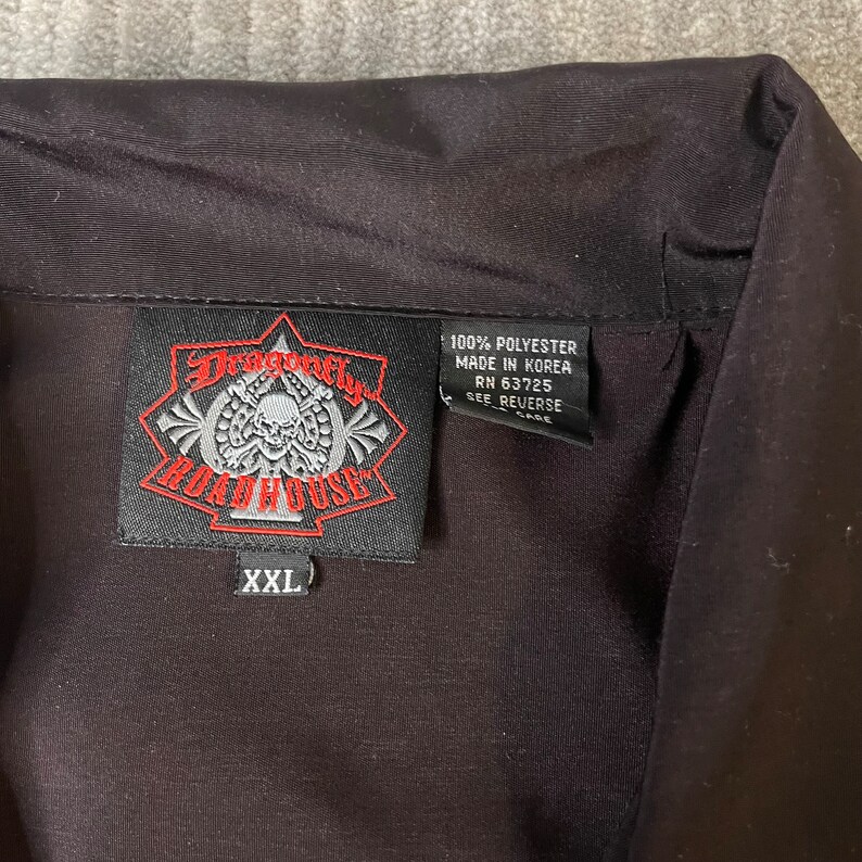 Vintage 2000s Dragonfly Roadhouse Flames Chopper Motorcycle - Etsy