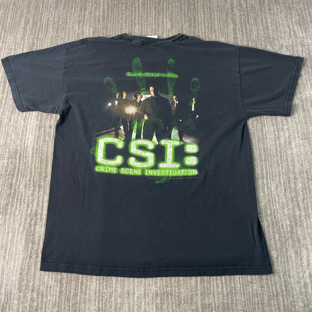 Vintage 2000s CSI Las Vegas Crime Show Double Sided Y2K Aesthetic ...