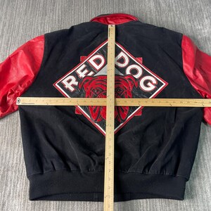 Vintage 90s Red Dog Jeff Hamilton Beer Alcohol Double Sided Y2K ...