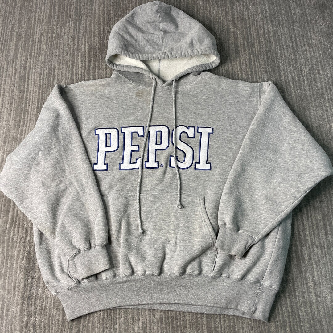Vintage 2000s Pepsi Soda Pop Drink Spell Out Stitched Embroidered Basic ...
