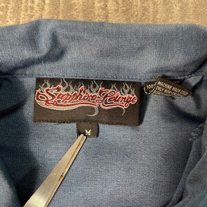 Vintage 2000s Sapphire Lounge Biohazard Skulls Design Y2K Aesthetic ...