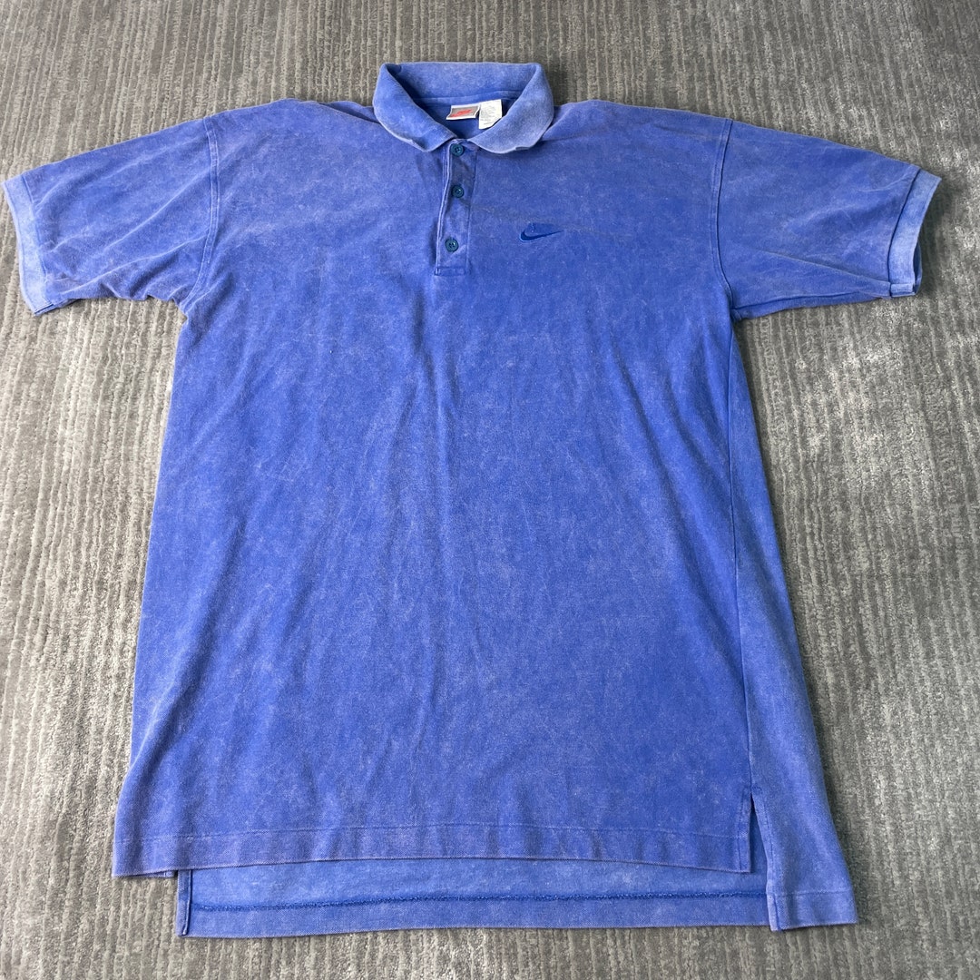 Vintage 90s Nike Swoosh Check Small Logo Basic Essential Casual ...