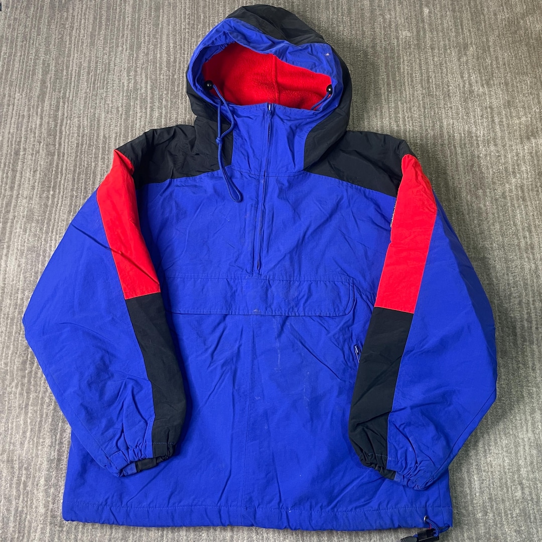 Vintage 90s Gap Alpine Series Anorak Fleece Lining Basic Essential ...