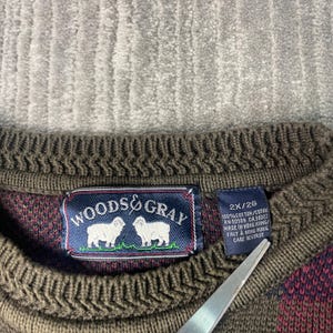 Vintage 2000s Woods & Gray Plaid Pattern Basic Essential Preppy Causal ...