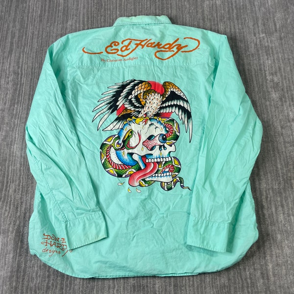 Ed Hardy Man Shirt - Etsy