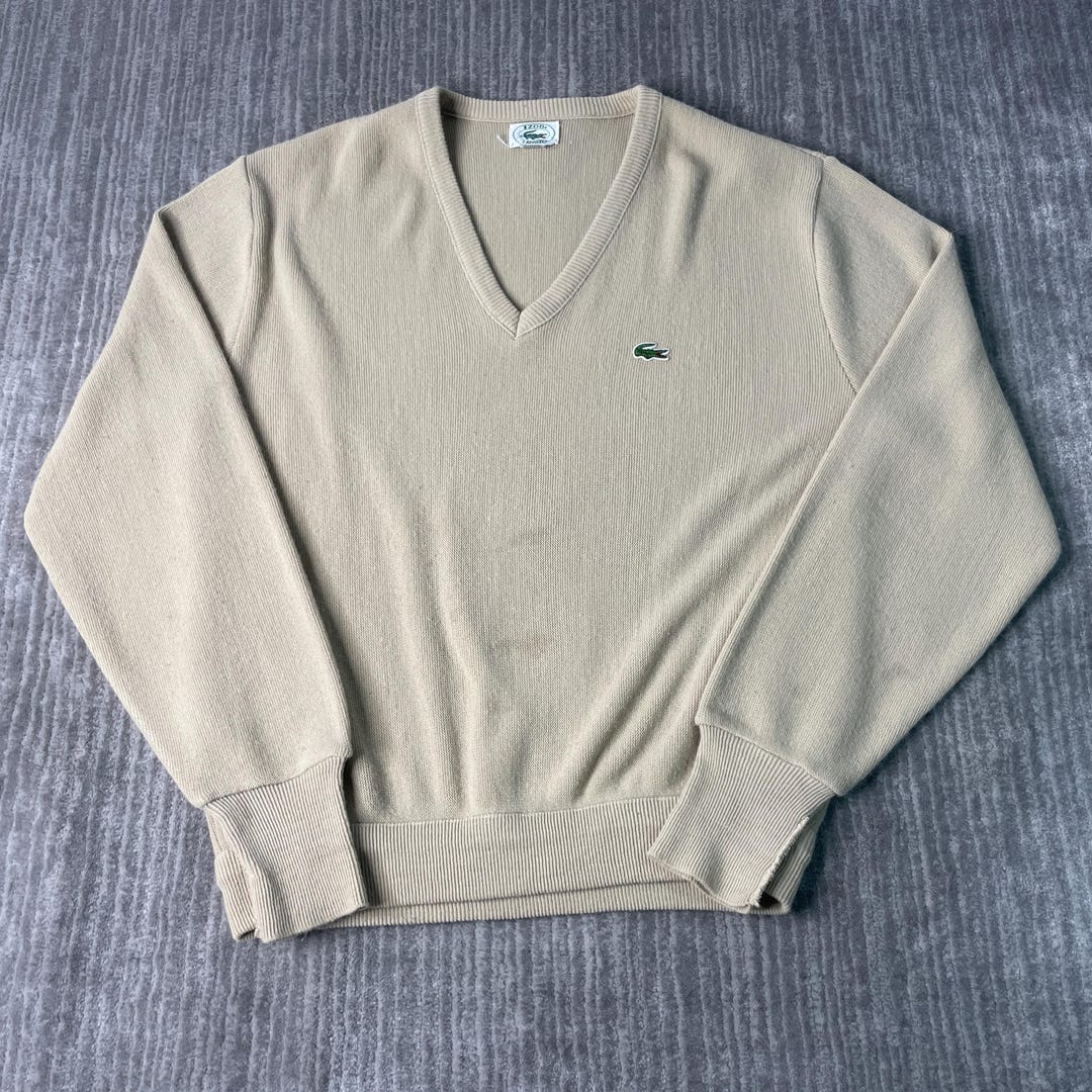 Vintage 80s Izod Lacoste Alligator Logo Basic Essential Casual Preppy ...