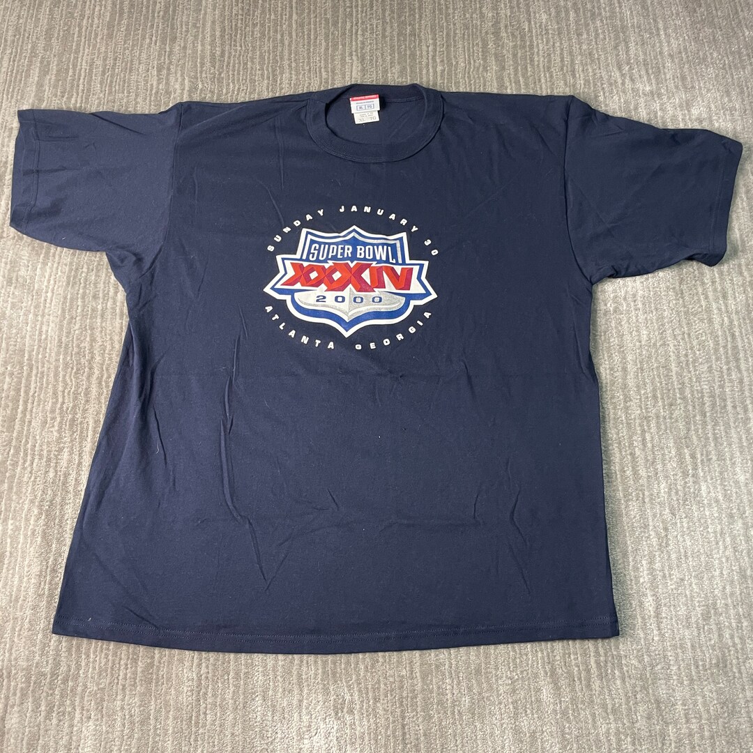 Vintage 2000s Super Bowl NFL Football Georgia Sportswear Athletic ...