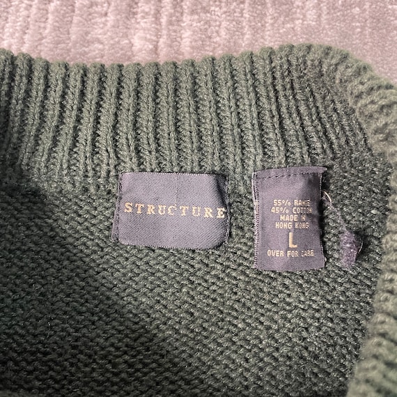 Vintage 2000s Structure Crest Logo Spell Out Stitched… - Gem