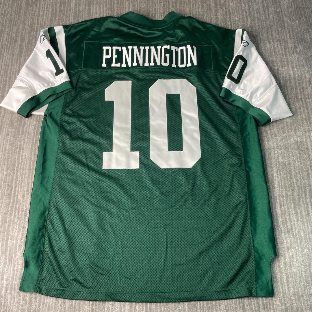 Vintage 2000s New York Jets NFL Football Sportswear Athletic Reebok ...