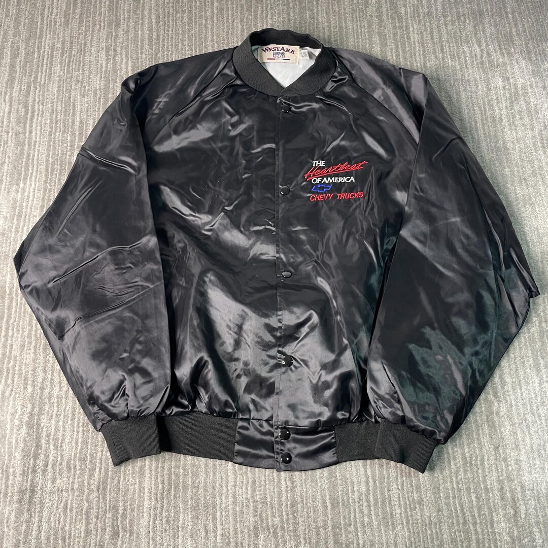 Vintage 80s Chevy Trucks Vehicle Windbreaker Windbreaker Basic ...