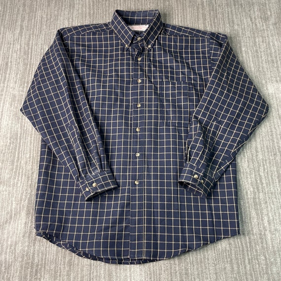 Vintage 2000s CC Filson One Pocket Plaid Pattern Casu… - Gem