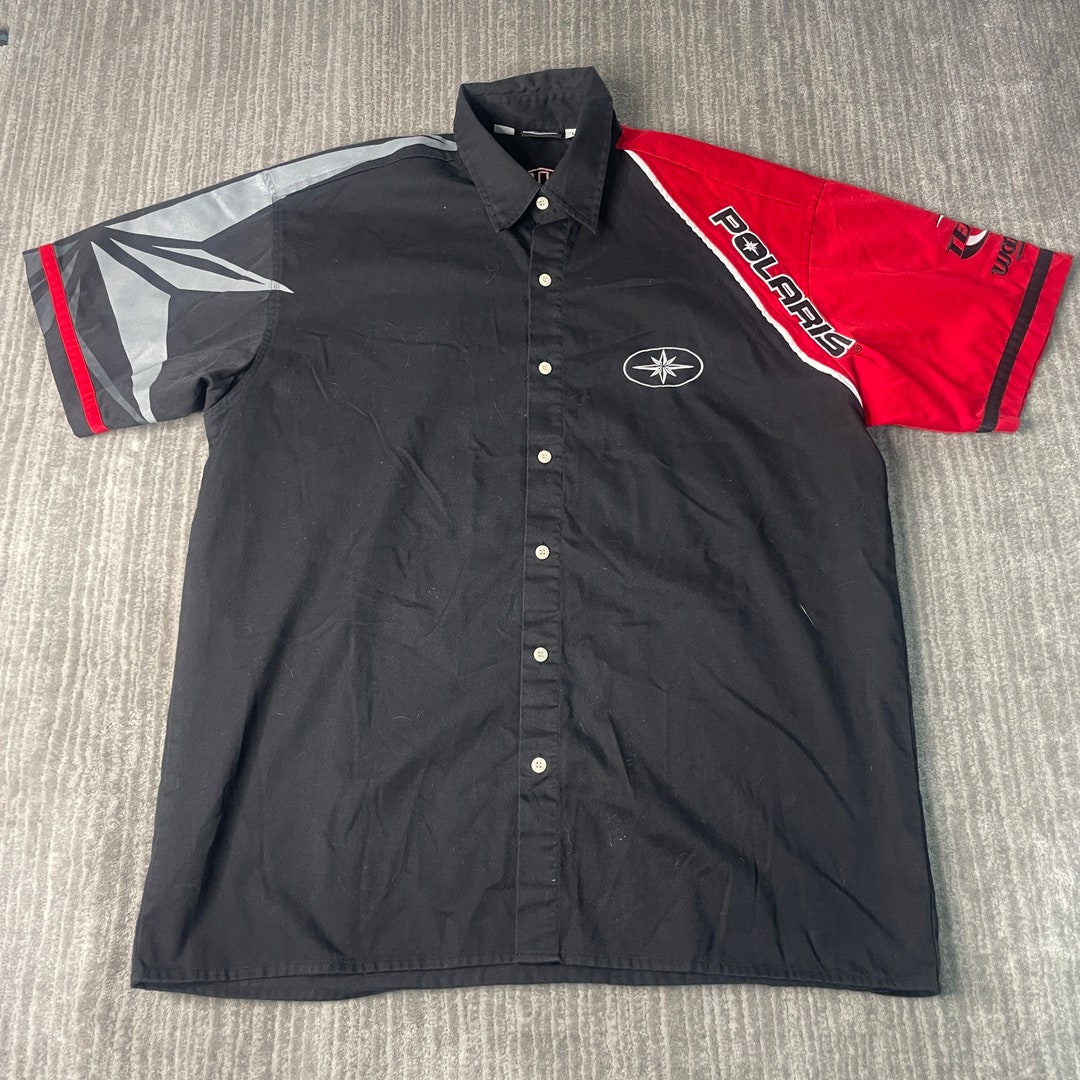 Vintage 2000s Polaris Dupont Motocross Stitched Embroidered Y2K ...