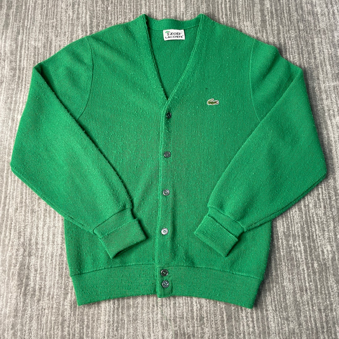 Vintage 80s Izod Lacoste Alligator Stitched Logo Casual Formal Dress ...