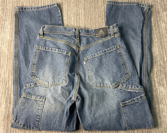 Vintage 2000s Levis Silver Tab Carpenter Style Streetwear Y2K Aesthetic ...